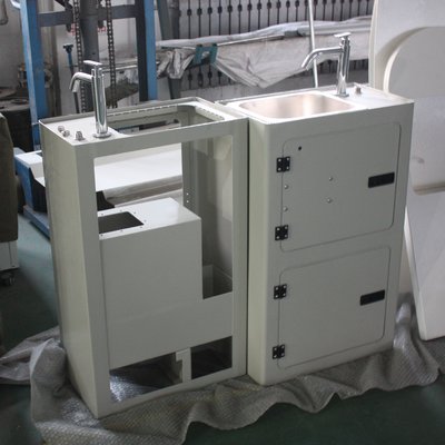Aluminum ambulance interior washing water tank tool cabinet for sale