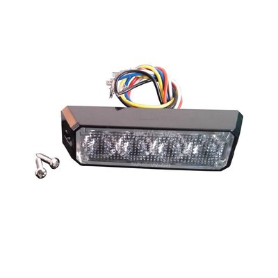 12v/24v super red 4 led policia warning light police car flashing dash light