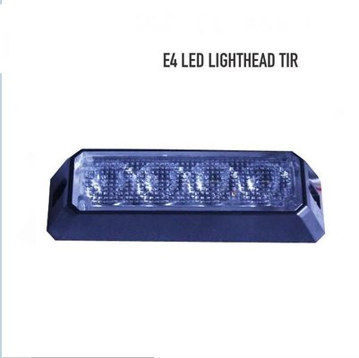 12v/24v super red 4 led policia warning light police car flashing dash light