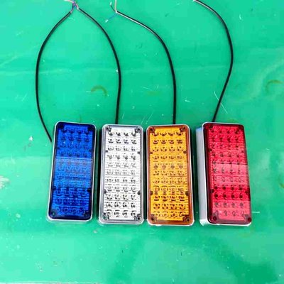 ambulance side strobe lights ambulance truck 7*3 LED marker blinker light