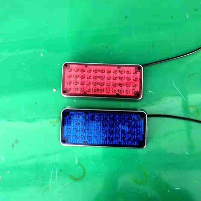 ambulance side strobe lights ambulance truck 7*3 LED marker blinker light