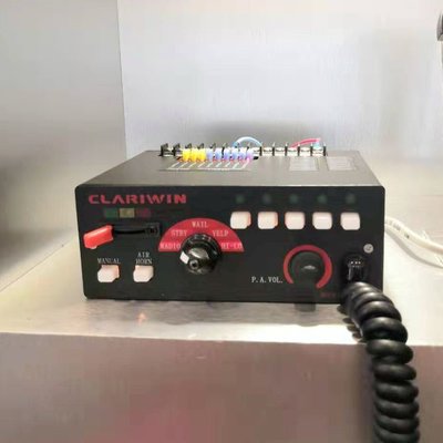 External fuse 200w ambulance alarm siren 12V/24v fire truck siren with progressive high current switch