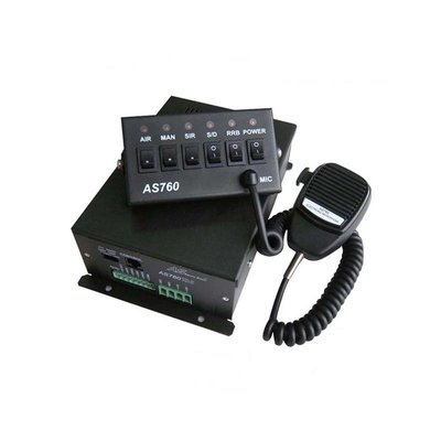 CE 5 years fixed dual tone track 400watt amplifier roof fire truck police siren AS760