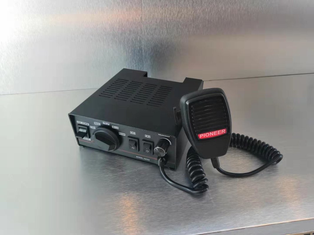 AS312 sirene 100W / 200w police siren horn amplifier for car remote control siren