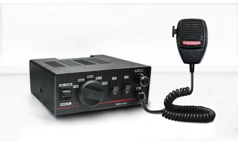 24v car police siren 12v ambulance car horn amplifier 100w 200w AS312
