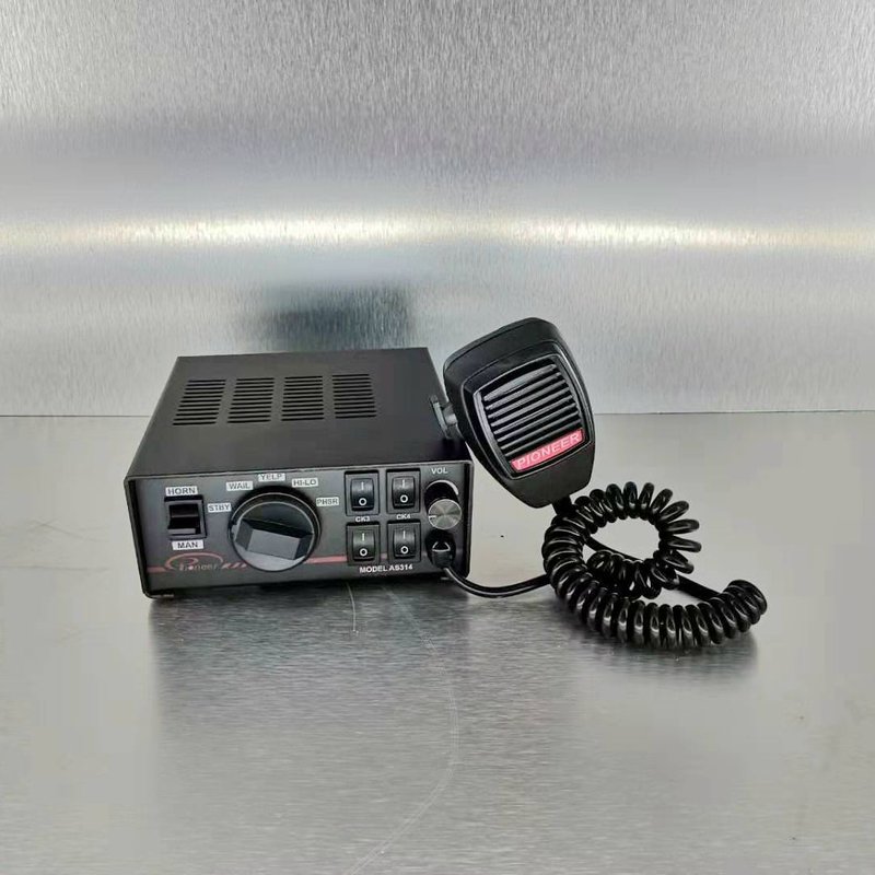 AS314 CE certificated 5 years warranty 12V/24v police electronic siren amplifier 100w/200w