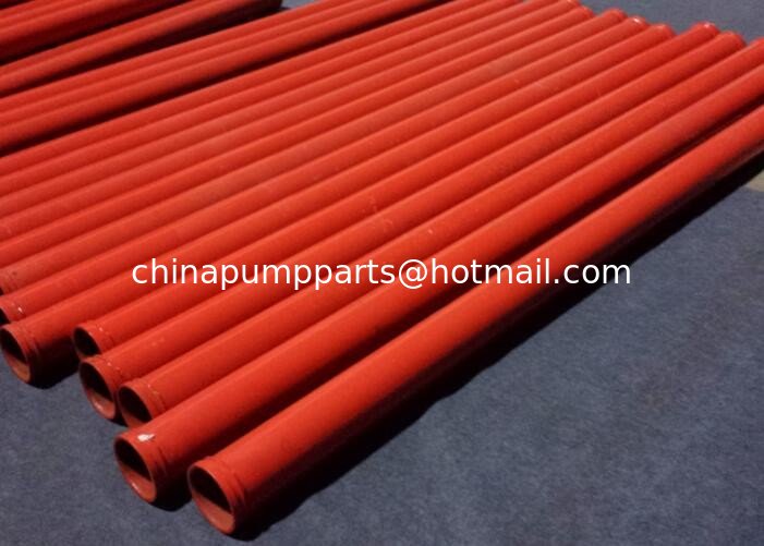 Most popular 4.5mm Seamless St52 Concrete pump pipe concrete delivery pipe concrete conveying pipe