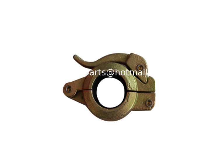 Snap clamp with base Concrete pump car used clamp coupling to connect concrete pump pipe 5inch
