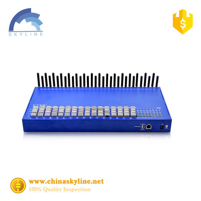 Wholesale 32 ports with 128 sim slots Voip Gateway SMS Terminal Voice Goip Gateway supplier