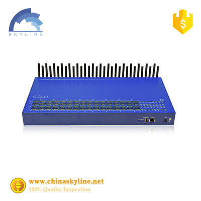 Wholesale 32 ports with 128 sim slots Voip Gateway SMS Terminal Voice Goip Gateway supplier