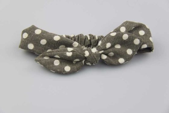 Classic pattern headband  hair accessories headband Fashion ethnic look printing headwrap with bow