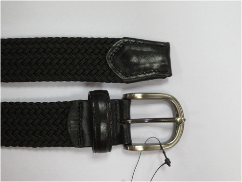Women's Leather Belts Ladies Fashion Belts woven braided lady belt with buckle