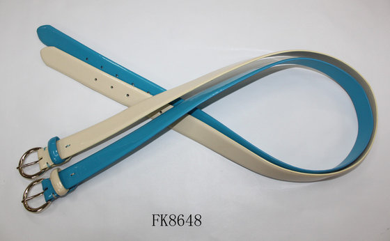 100% PU Belts Fashion women decorative PU belt candy color fashion belt for women