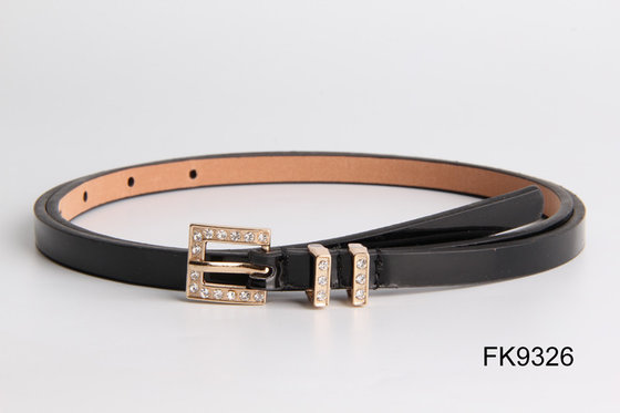 100% PU Black  Belt For Women Waistband ladies fashion belt