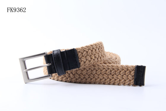 PU Cotton Braid Belts Ladies Fashion Belts For Women Waistband  Fashion Canvas Belt Braided Belt