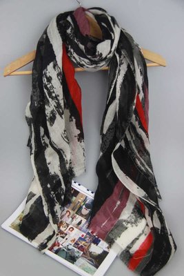 printing Viscose Scarf winter fashion shawl women wool scarves