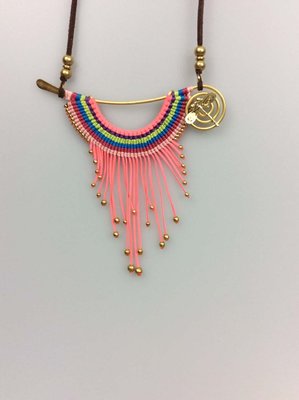 Women Necklace Yiwu Sourcing Agent Purchase Polyester Cord Necklace