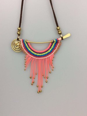 Women Necklace Yiwu Sourcing Agent Purchase Polyester Cord Necklace