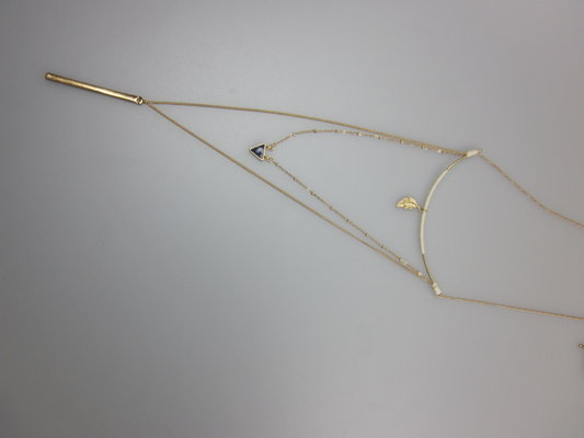 New Imitation Jewelry China Sourcing Service For Three Layers Pendant Necklace
