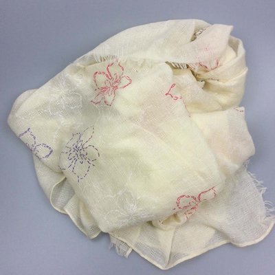 Yiwu Flower Pattern 70*180cm Scarf In Canton Fair Buying Agent Purchase Shawl