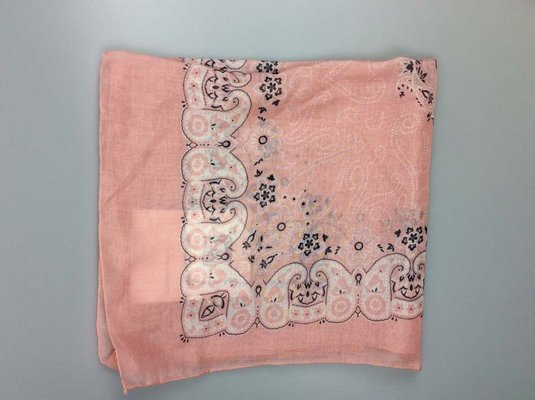 Custom Pink Ladies Scarf  fashion accessories  women fashion polyester square scarf