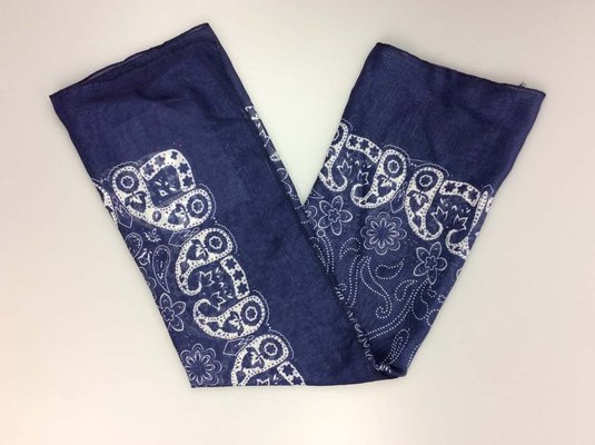 Blue Polyster Kerchief buying agent for  Apparel Accessories women fashion square scarf