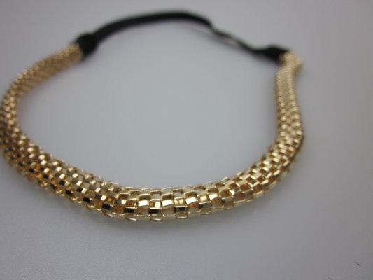 Metal Hairband Decorative Metal Headband  Fashion Hair Accessories Women Iron Chain Haidband