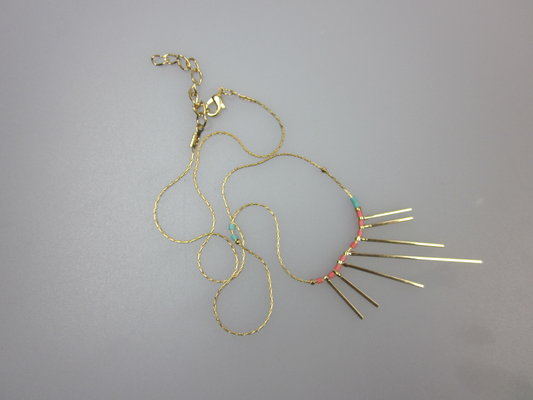 Imitation Jewelry Pink Plastic Beads Necklace China Sourcing service buying agent