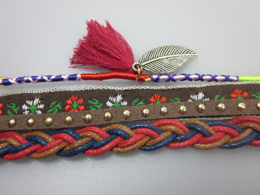 Imitation Jewelry korean cord polyester bracelet Yiwu Sourcing Agent buy in China