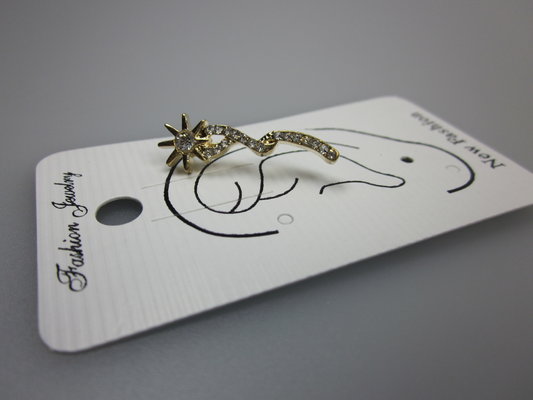 Casual Plated Imitation Pearl Earring with Rhinestone In Yiwu Sourcing Agent