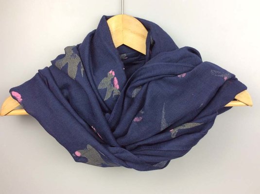 65% polyster 35% cotton swallow Scarf  YiWu Scarves Buying Agent  shawls service