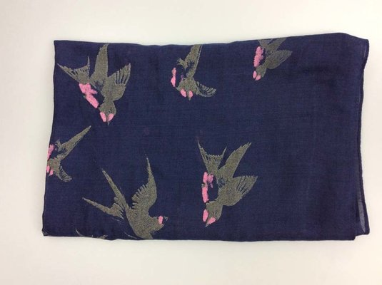 70*180cm 65% polyster 35% cotton swallow Scarf  in China Scarves Buying Agent