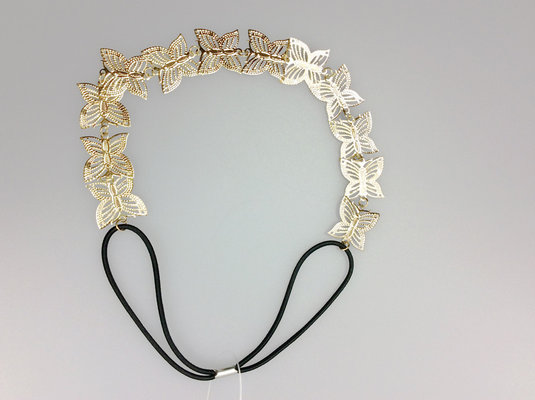 Women Alloy Butterfly Hairband Accessories In YiWu Purchase Service