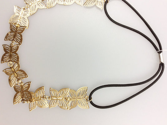 Women Alloy Butterfly Hairband Accessories In YiWu Purchase Service
