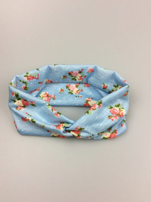 100% Polyester Print Flower Hairband Fashion Apparel Accessories  Women headband