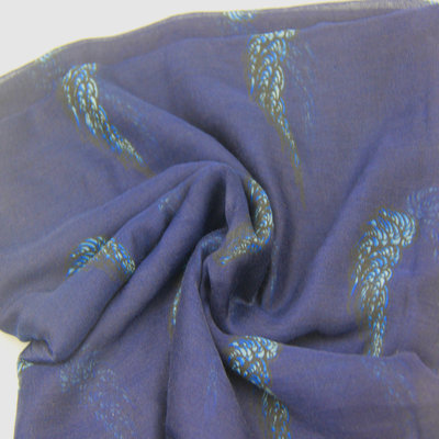 Comfortable Polyester Scarves And Shawls Fashion Women Tassel Style Polyester Cotton Scarf