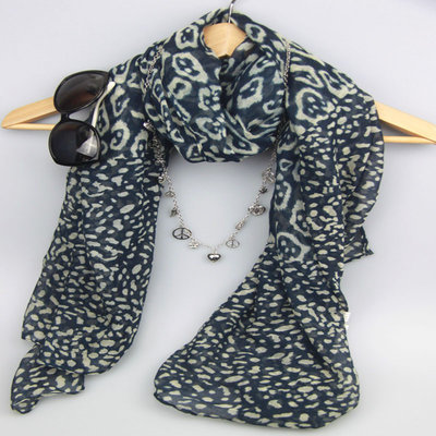 Polyester Women Shawl fashion scarf printing scarf