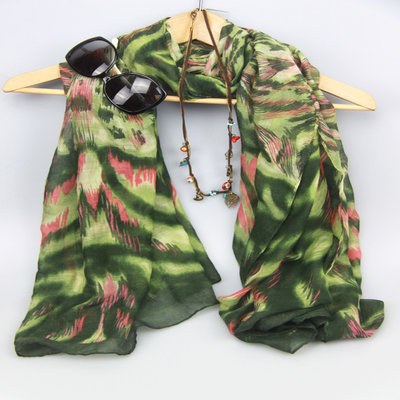 100% Polyester Scarf summer shawl printing scarves and shawls