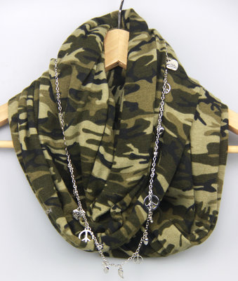 China Buying Agent China Sourcing Service Knitted Scarf Military Shawl 35*78cm