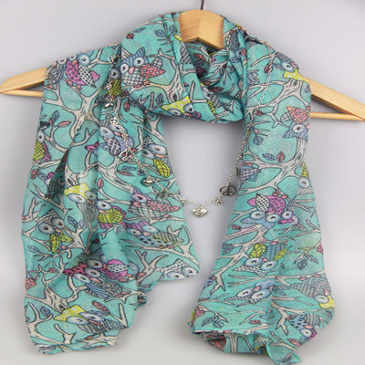 Flora Polyester Scarf Yiwu International Commodity City Sourcing Agent In China