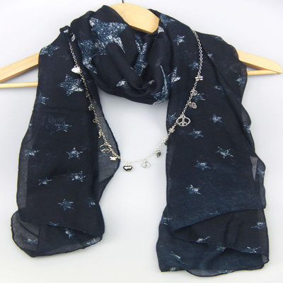 Printed Scarf 100% Polyester 84×180cm Futian Trade Market Import Buying Sourcing Agent