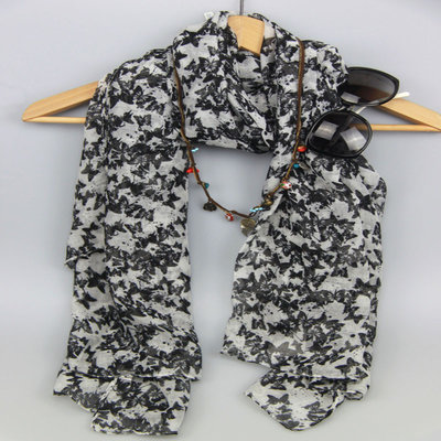 Black Scarf 100×175cm Yiwu Market China Sourcing Agent Yiwu Export Agent