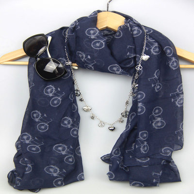 Professional China Export Agent Printing Scarf 100% Polyester 100×180cm Shawl