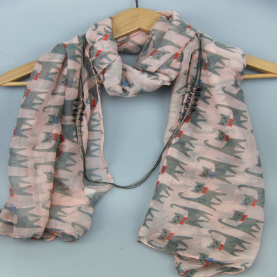 Fashion Scarf  Printing Scarf 100% Polyester Scarf China Sourcing Agent