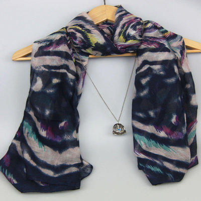 100% Polyester Printing Scarf Pink Fashion Shawl China Sourcing Services