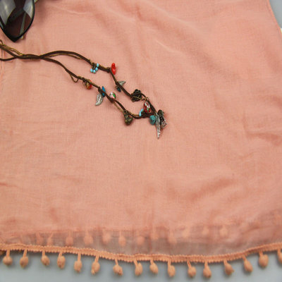 Trust - Worthy Yiwu Sourcing Agent Yiwu Purchasing Agent Light Pink Scarf