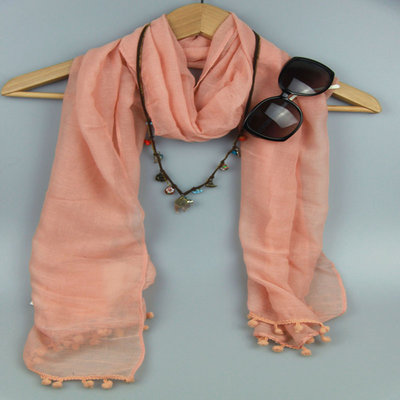 Trust - Worthy Yiwu Sourcing Agent Yiwu Purchasing Agent Light Pink Scarf