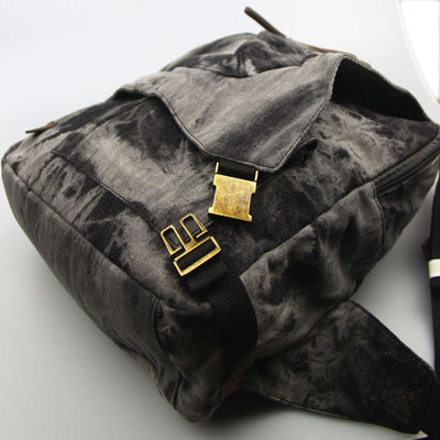 washed bag jeans backpack cotton backpack New Fashion Women Canvas Backpack Bags Agent