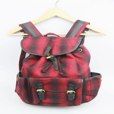 Blue Women Canvas Backpack cotton backpack casual backpack canton fair buying agent