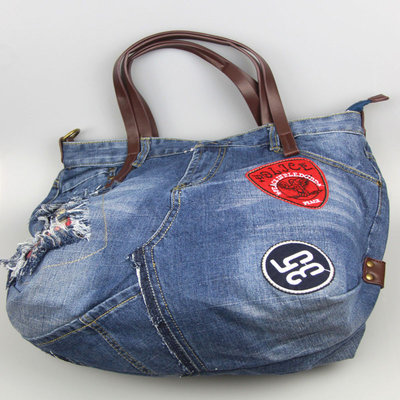 Women Jeans handbag Canvas Handbag cotton handbag China bags Sourcing agent